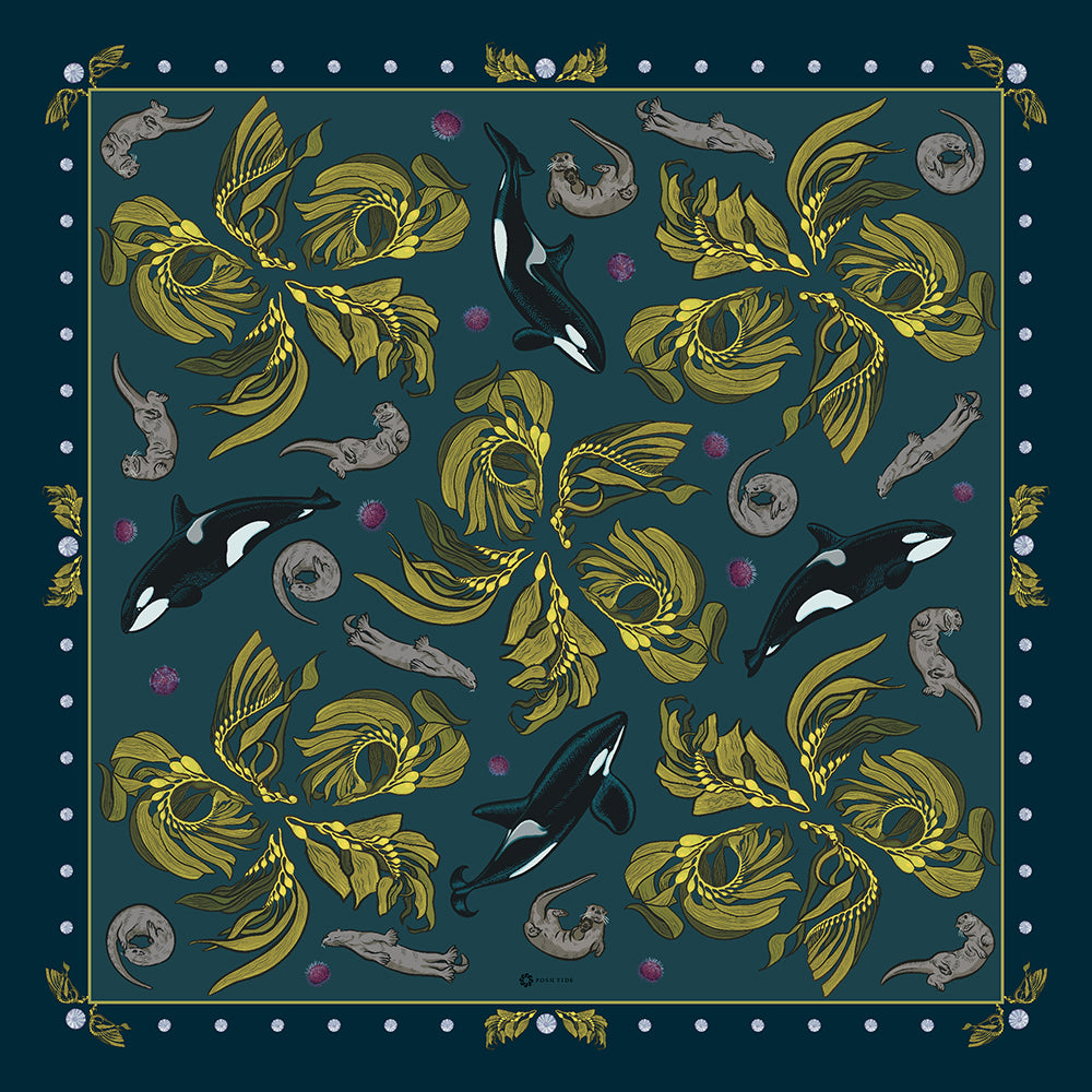 The Orca Otter Urchin Kelp Collection – Posh Tide